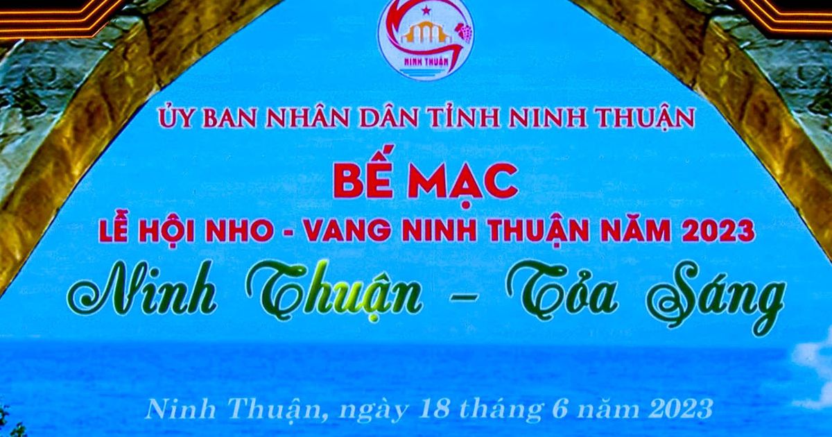 Lắng đọng cảm xúc lễ Bế mạc lễ hội Nho -Vang Ninh Thuận 2023